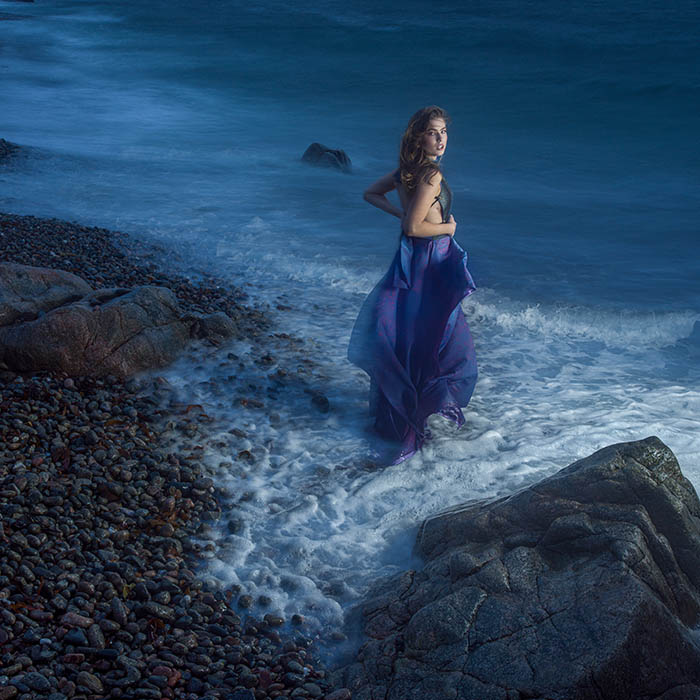 Seascape Fashion Photography (Shoot in Storm) | Visual Education